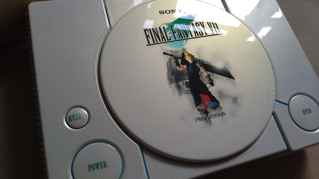 Custom Final Fantasy VII 7 PS1 Playstation Shell Made to Order - Etsy