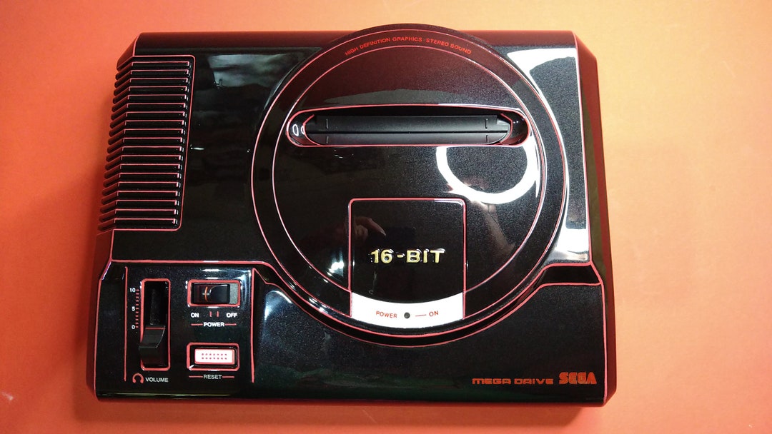 Custom SEGA Megadrive Genesis Console Region Fully Modded Made to Order ...