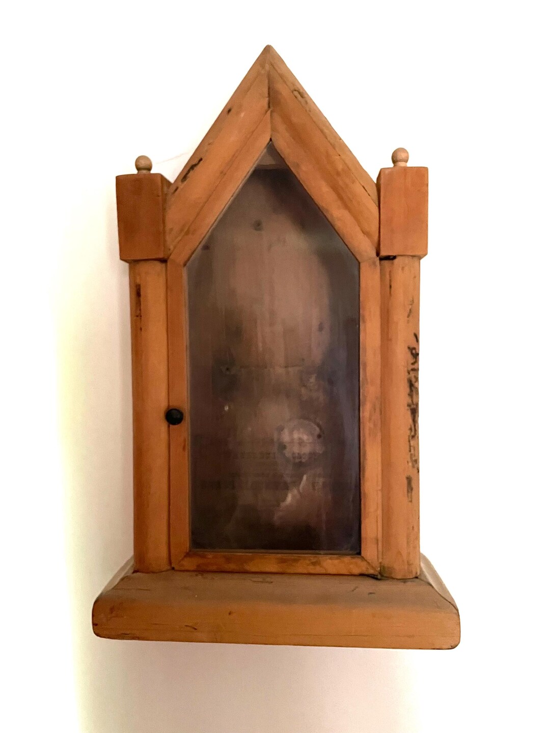 Antique Clock Case Shadowbox - Etsy