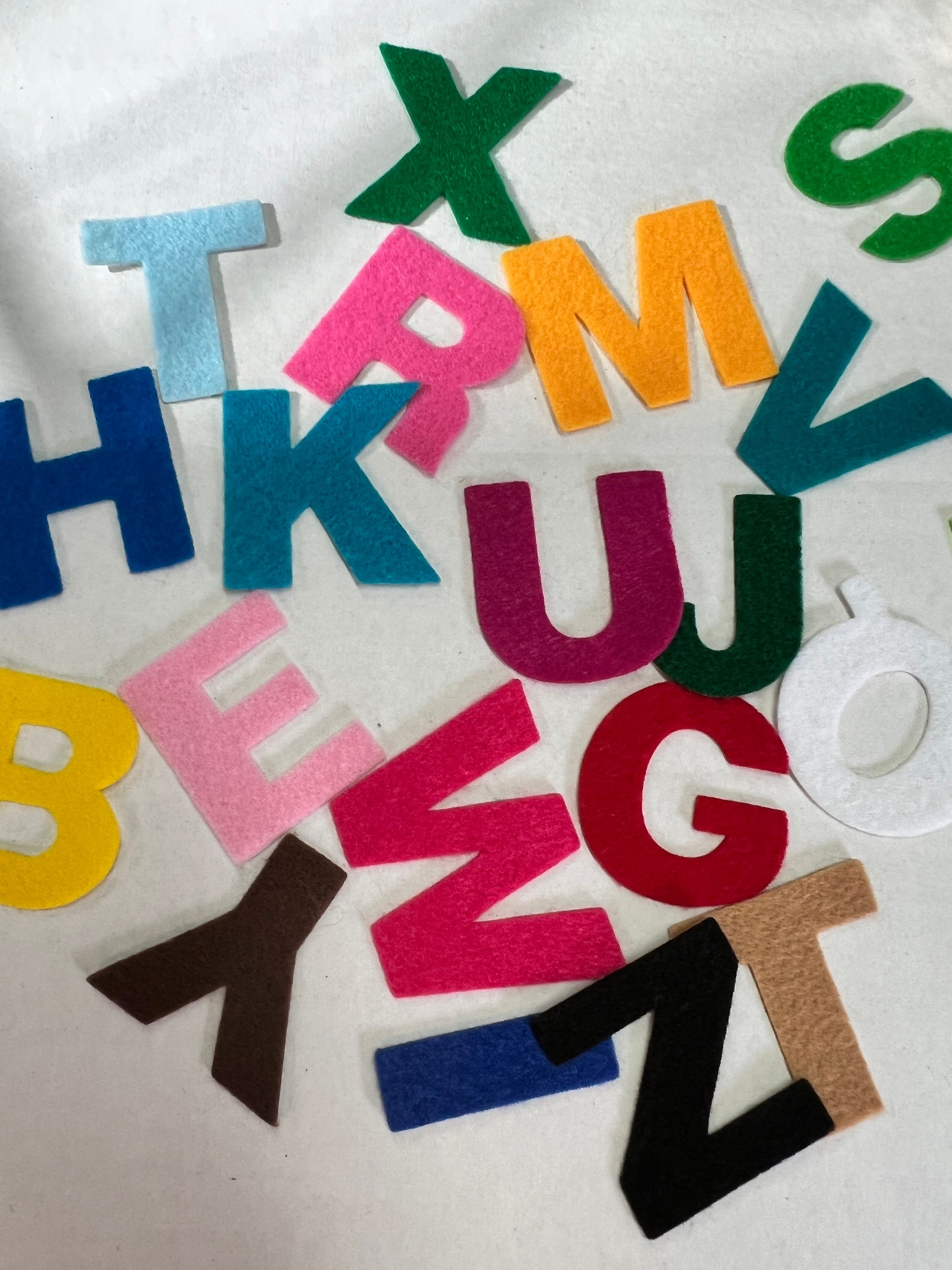 2 Inch Letters, Iron On, No Sew Felt, 2" Upper Case Letters or Numbers ...