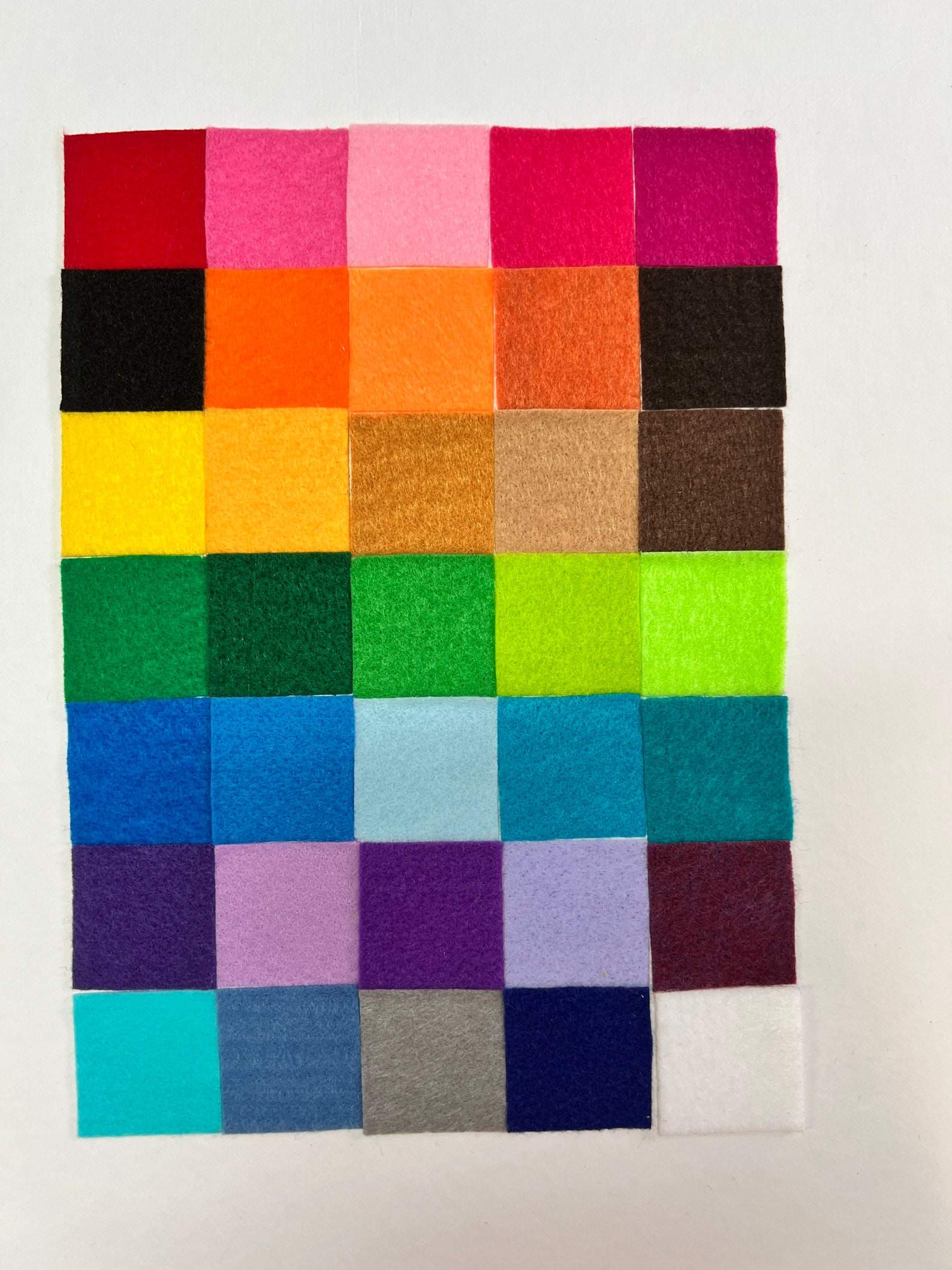 100 Adhesive Felt Hearts 1/2 Felt Heart Stickers Mini - Etsy