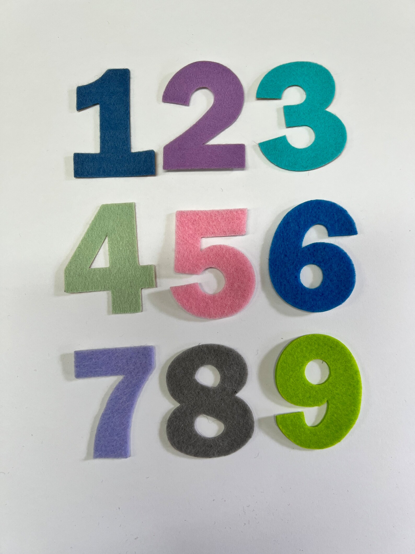 2 Inch Letters, Iron On, No Sew Felt, 2" Upper Case Letters or Numbers ...