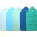 50 Extra Large Scalloped Tags 4.5 Inches X 2.25 Inches Tags - Etsy