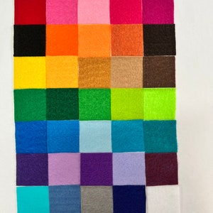 1 1/4” Adhesive Felt Alphabet Letters 1.25inch Tall Felt Letters and ...