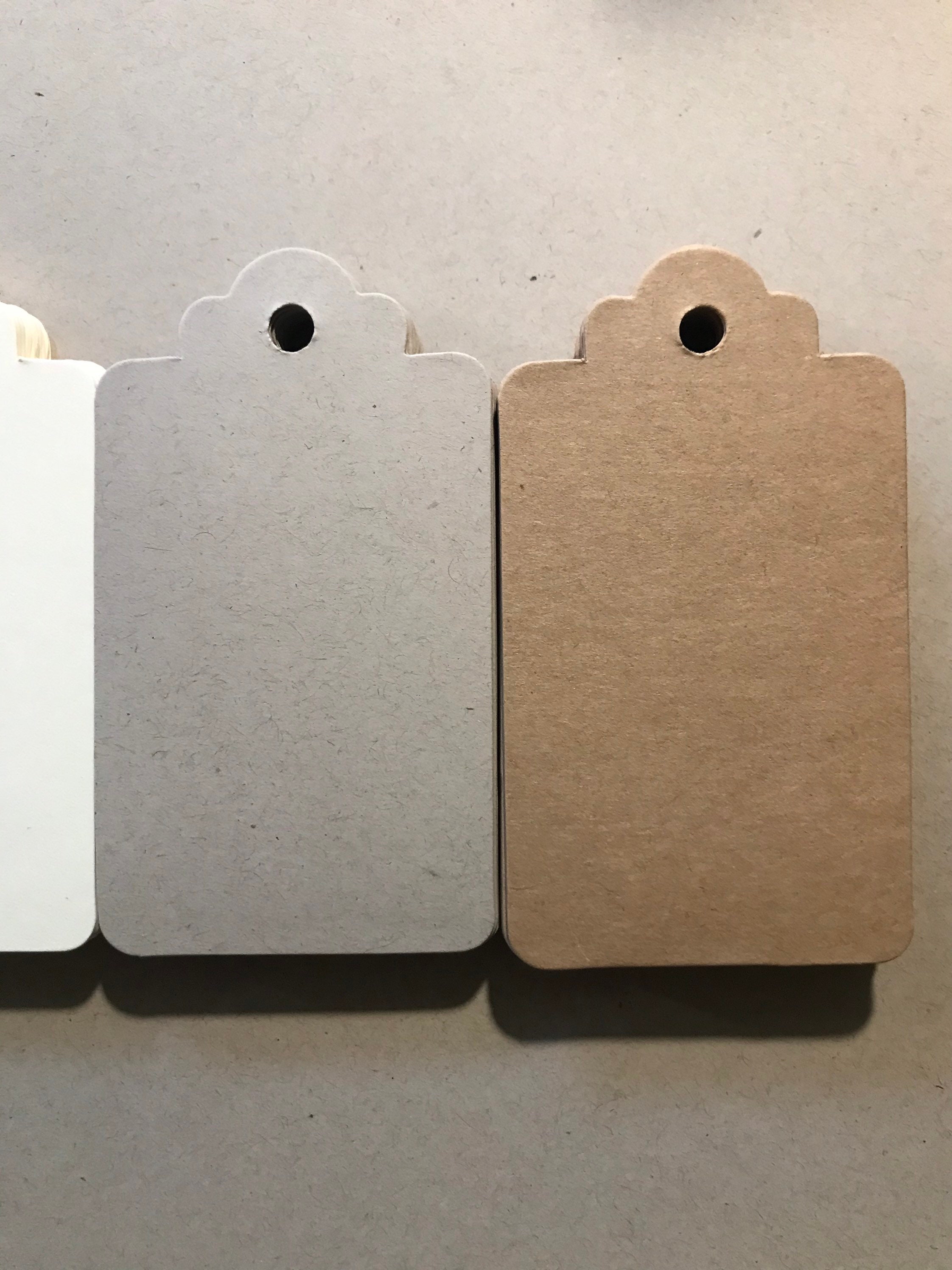 Holiday Gift Tags Large Blank Tags 4 X 2.25 Choose Your - Etsy