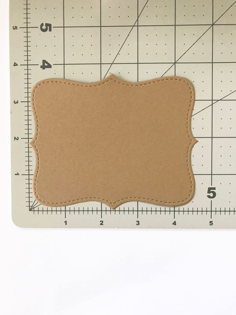 Die Cut Top Note 4.5 X 3.75 Place Card Stampin up - Etsy