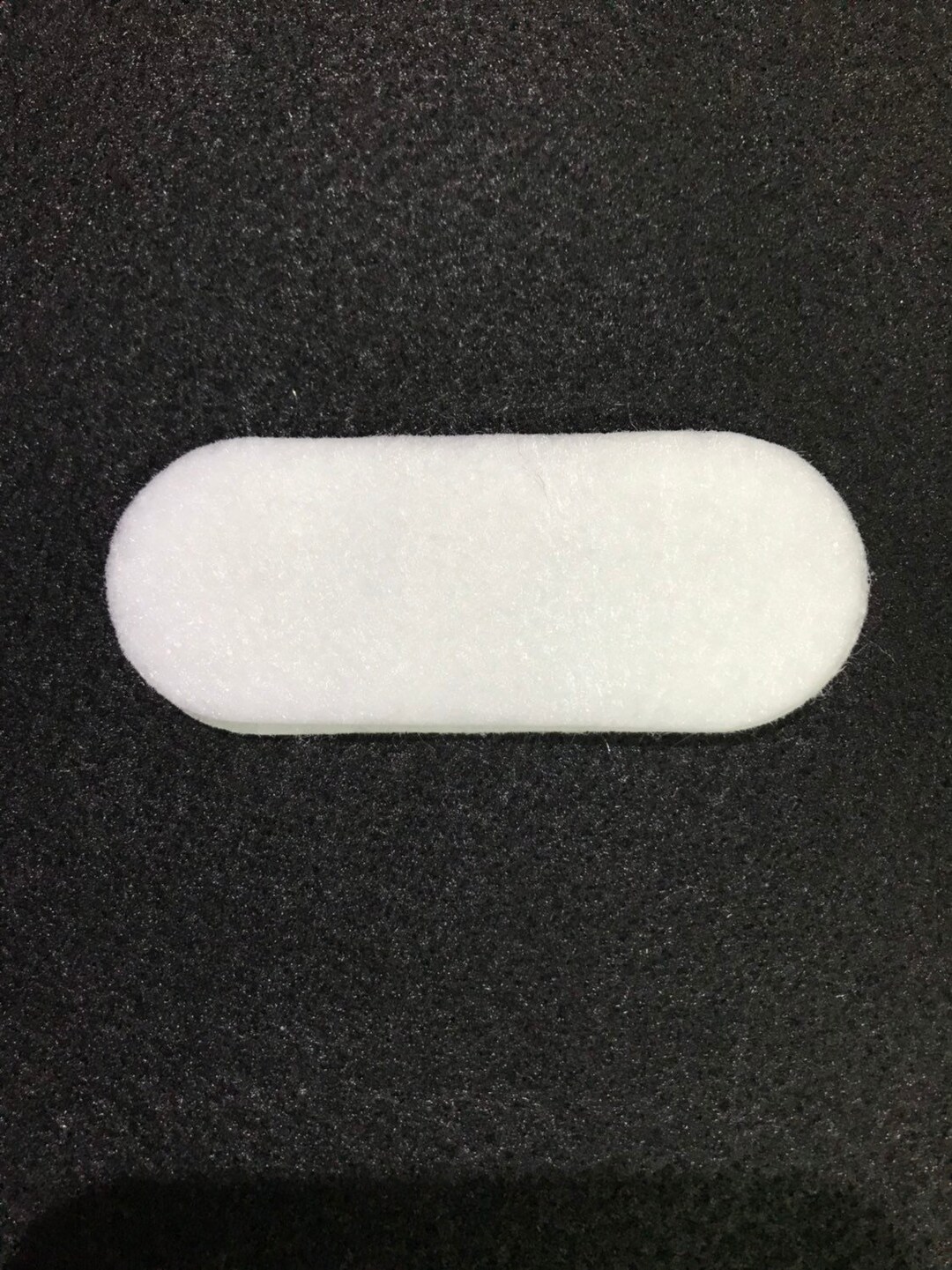 50 Die Cut Felt Ovals, 3.5 " X 1.4", Felt Bars, Flower Headband Backing ...