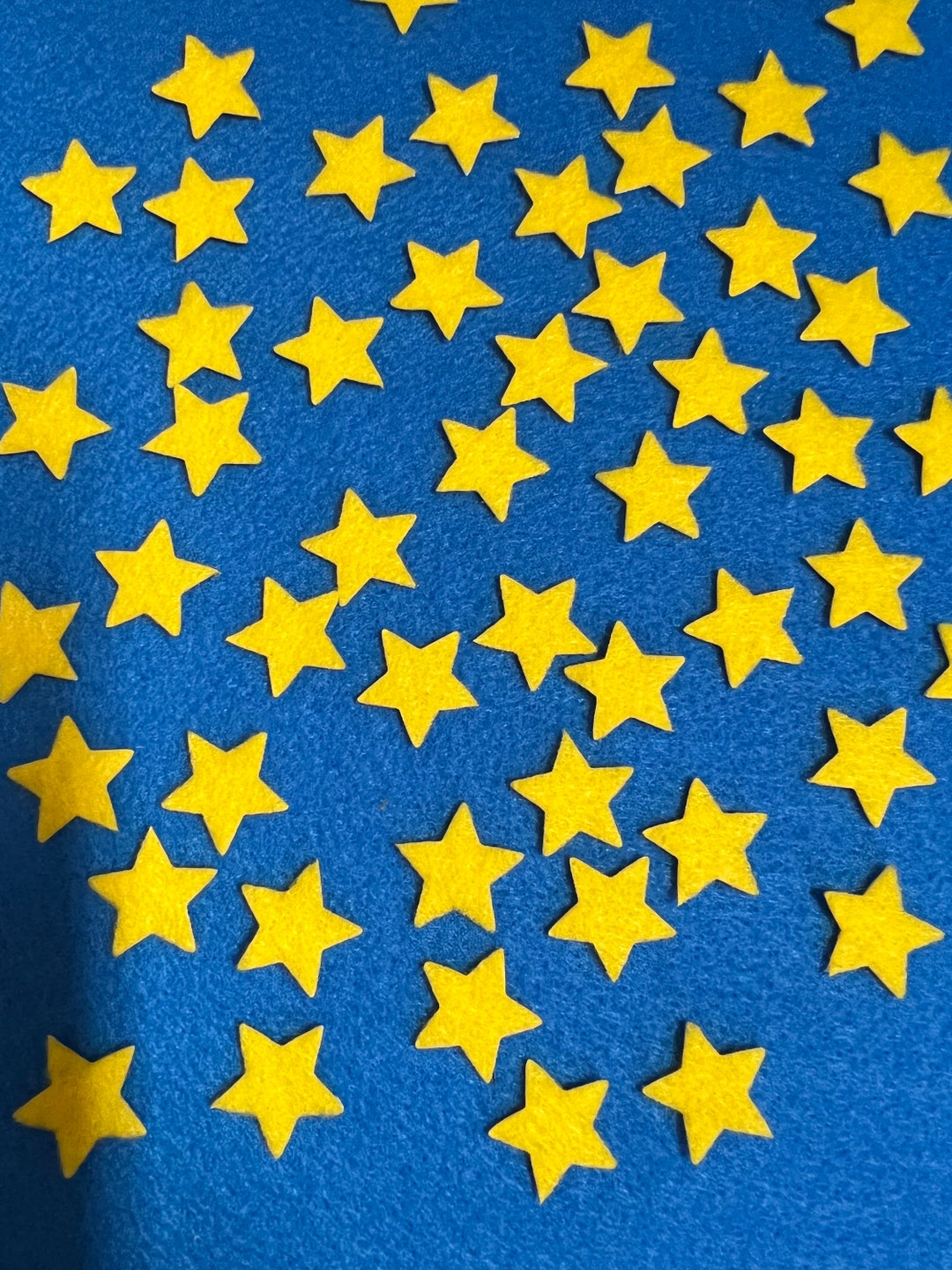 Mini Felt Stars 3/4" Die Cut Felt Stars, Mini Stars, Felt Star ...