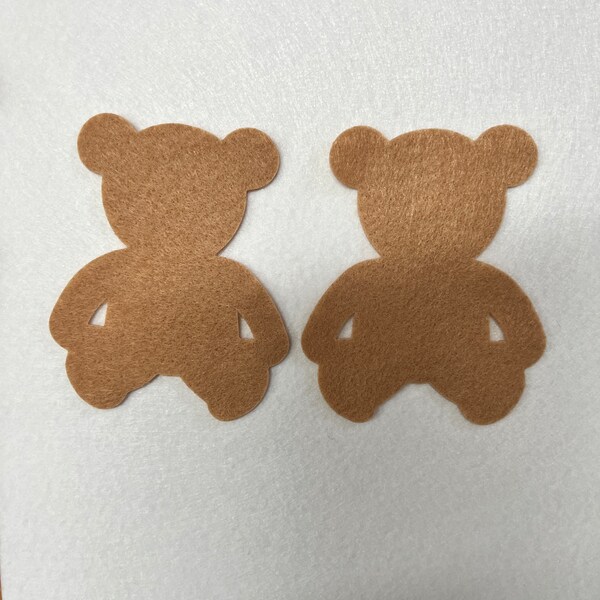 Felt Teddy Bear - Etsy