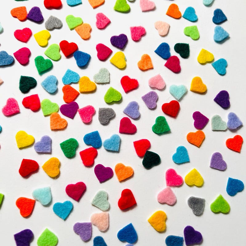 Small Heart Stickers - Etsy