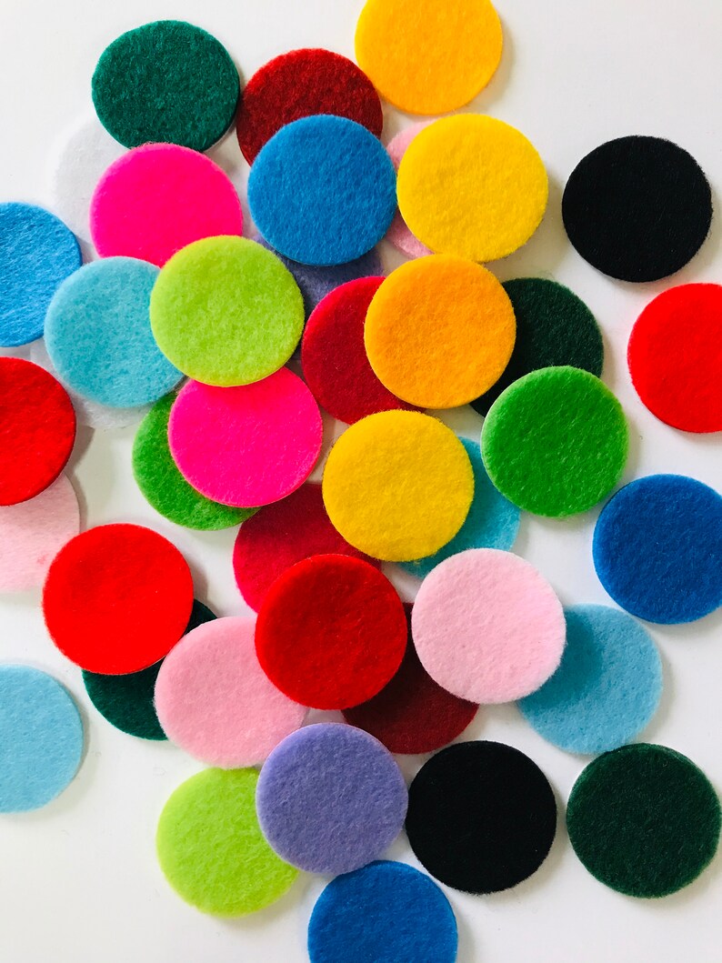 20 Adhesive Felt Circles 3 8 1 2 3 4 Etsy 20 Adhesive Felt Circles 3 8 1 2 3 4 Etsy