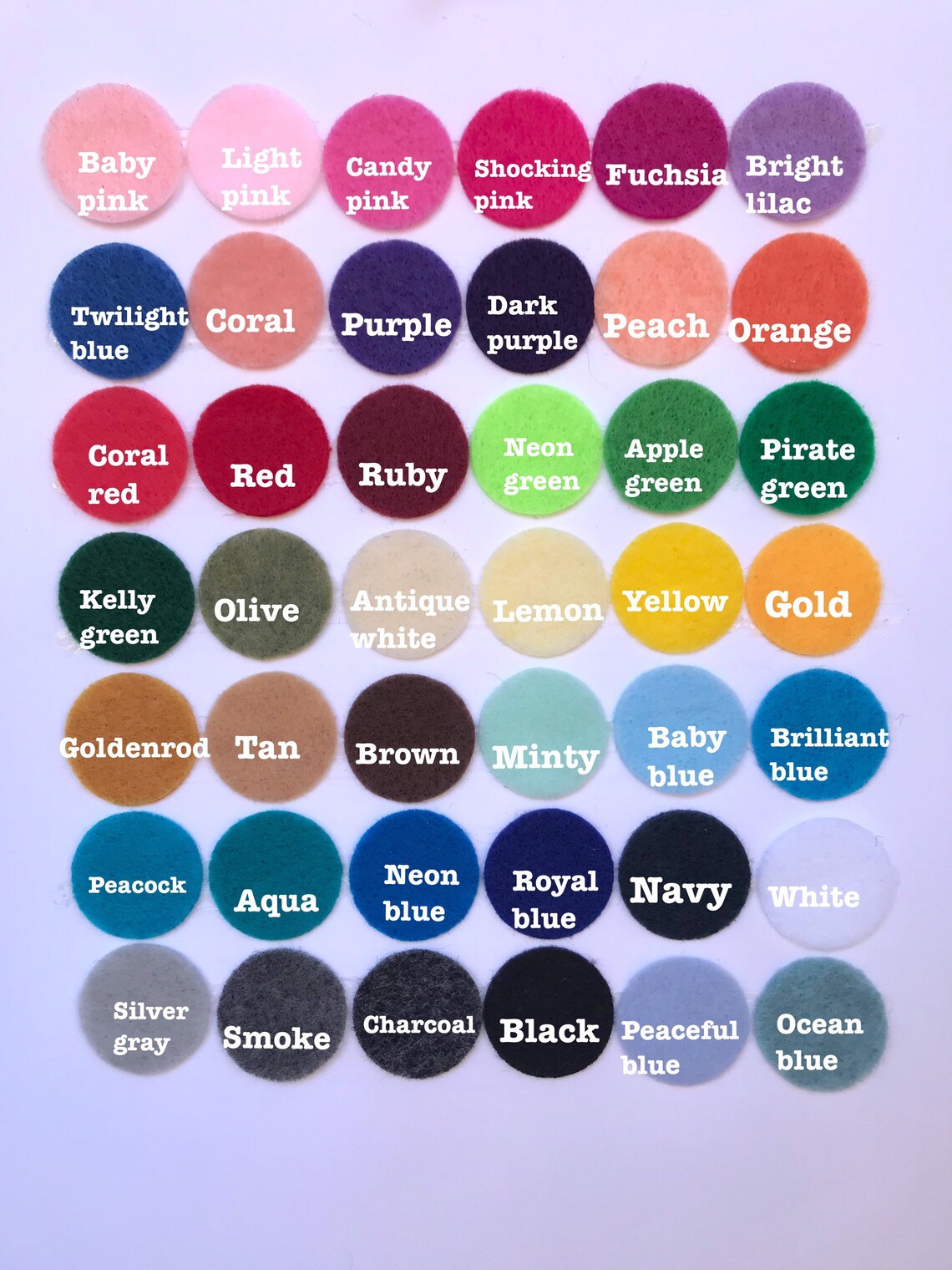 50 Die Cut Felt Ovals 3.5 X 1.4 Felt Bars | Etsy