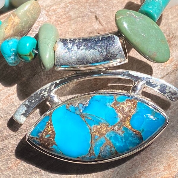 Turquoise Necklace - Etsy