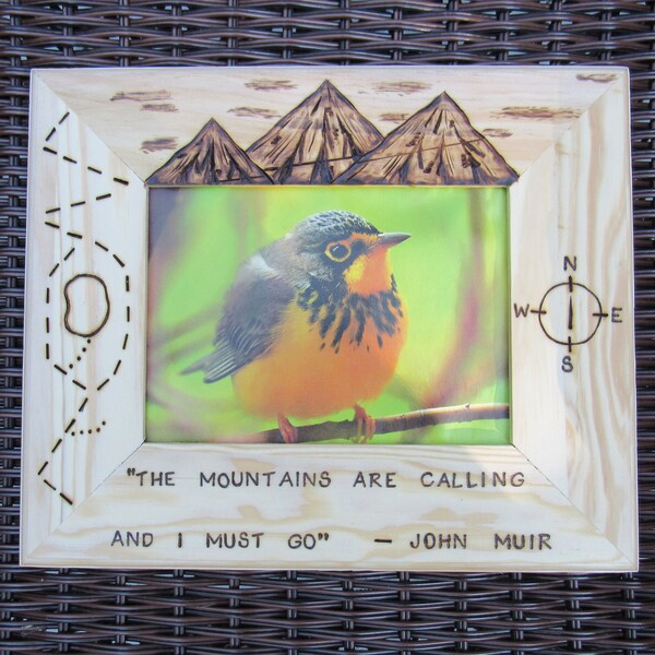 Hiking Photo Frame - Etsy