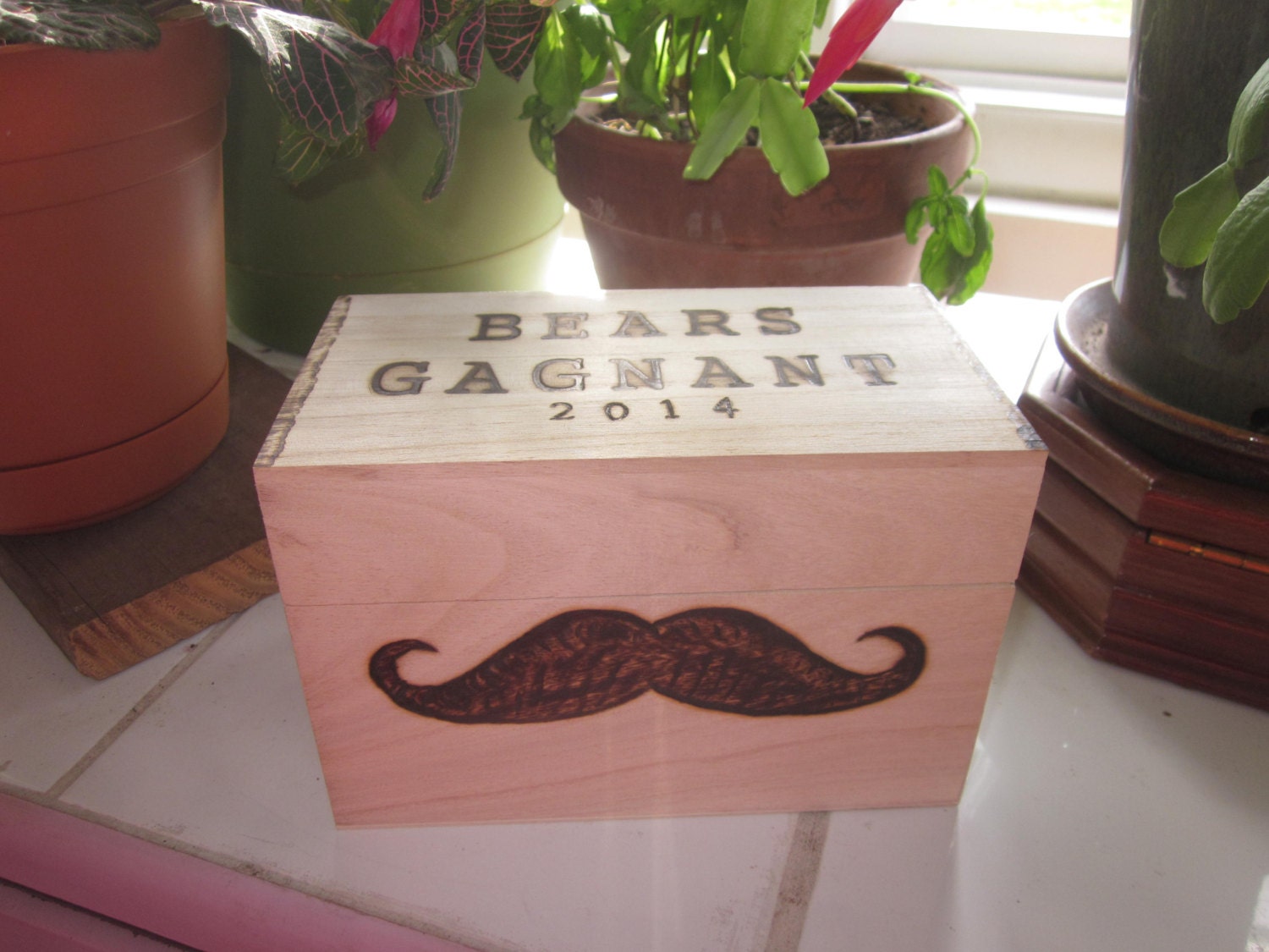 Mustache Box - Etsy