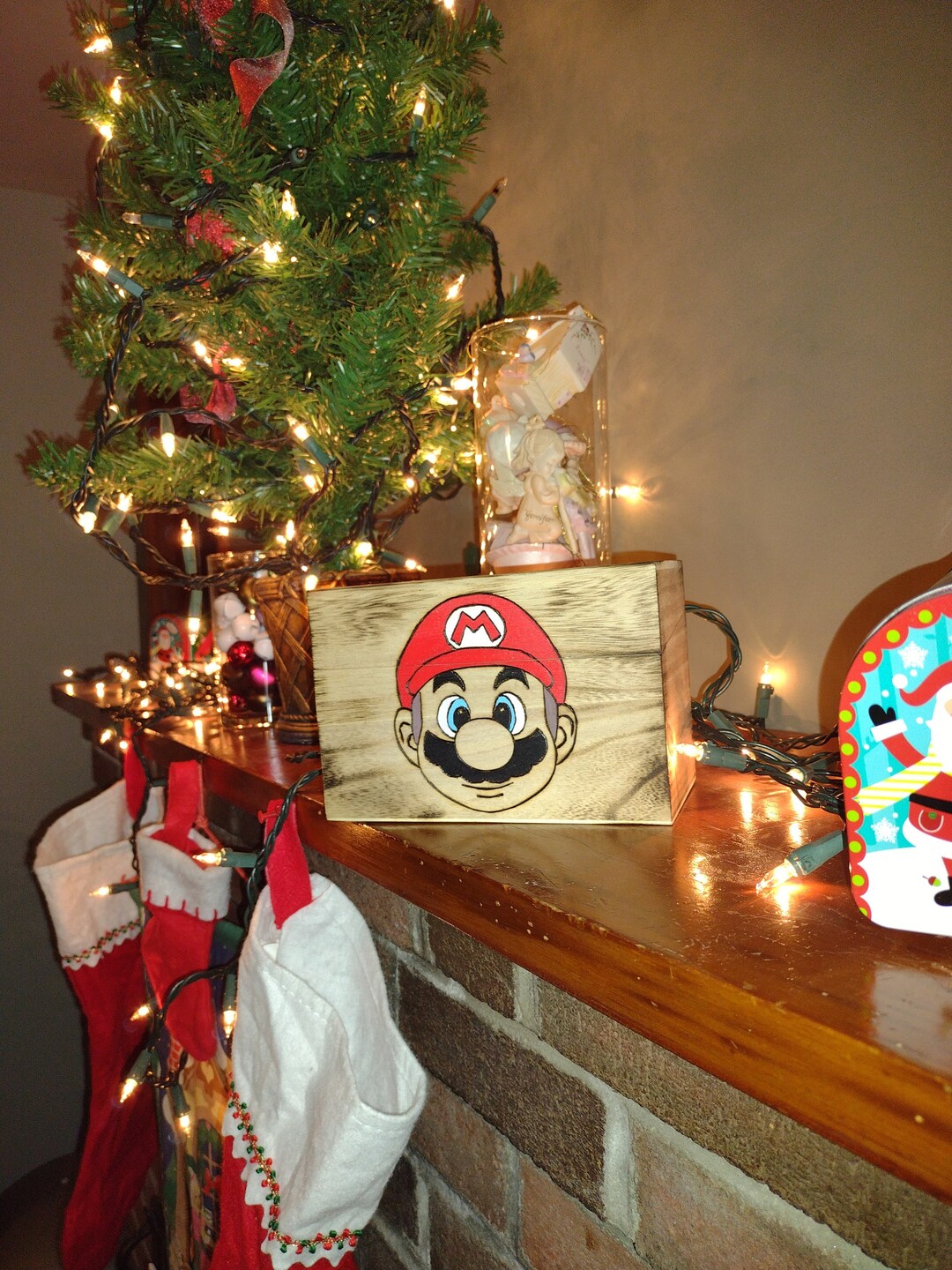 Customized Mario Treasure Box. Personalized With Name and Choice of ...