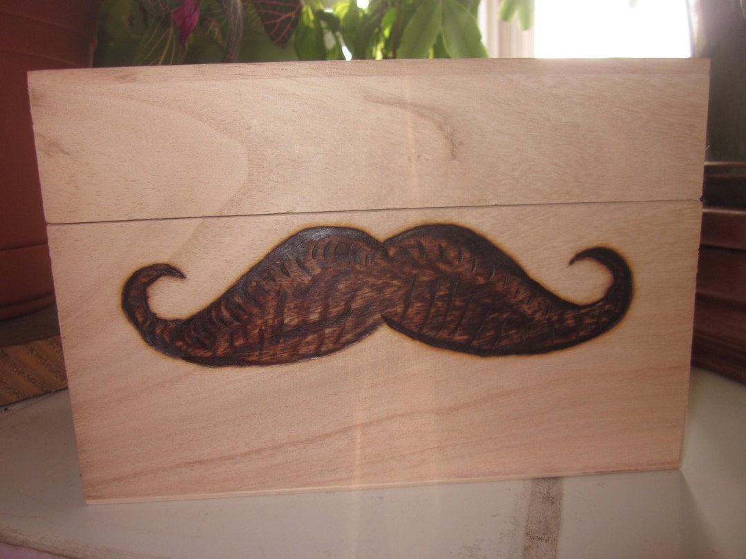 Mustache Box - Etsy