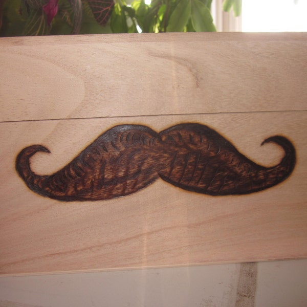 Mustache Art - Etsy