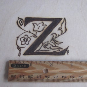 Fancy Letter Box Monogram Large Briefcase Sized Box 12 X 9 X 3 ...