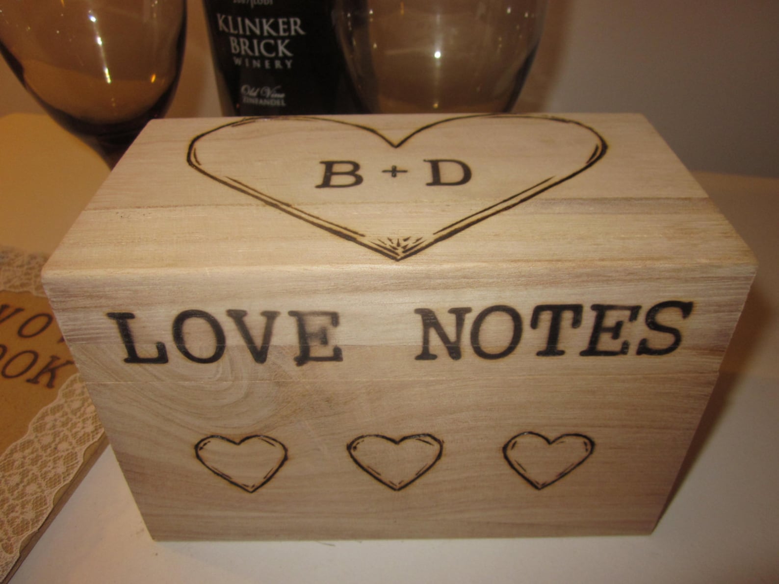 Wedding Memory/note Box. Love Letter Ceremony Box. Along With Having ...