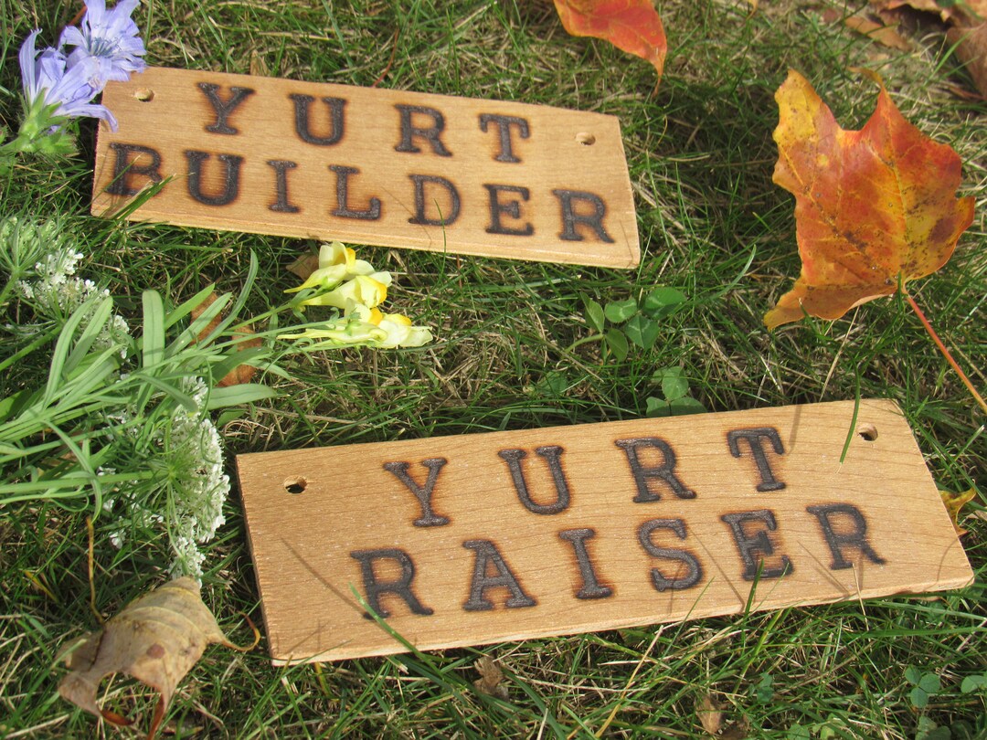 Yurt Sign - Etsy