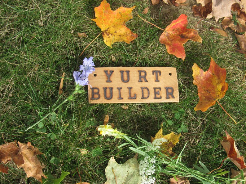 Yurt Sign - Etsy