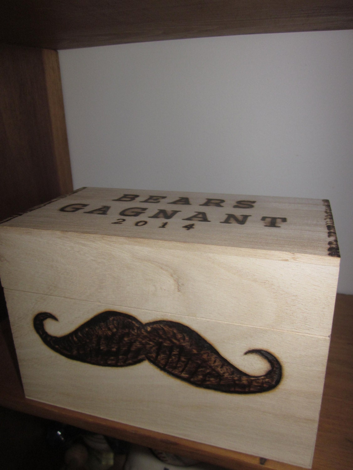 Mustache Box - Etsy