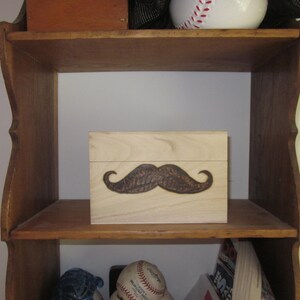 Mustache Box - Etsy