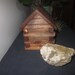 Handmade Wooden Log Cabin Bank - Etsy