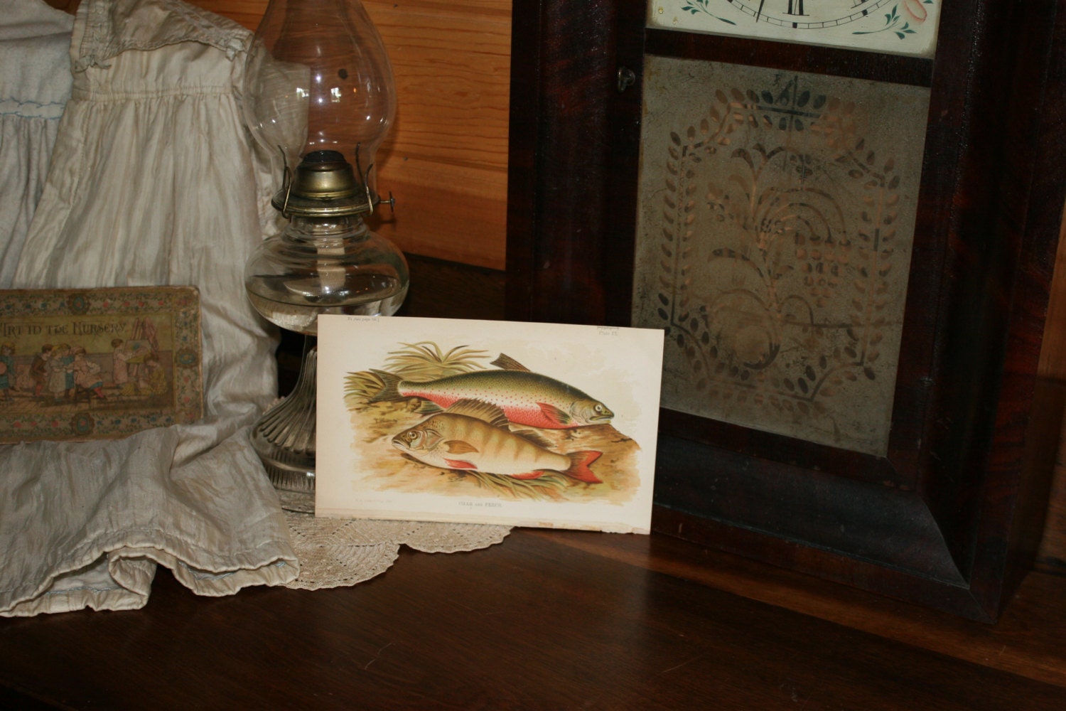 Fish Book Plate Rare Antique From 1886 - Etsy