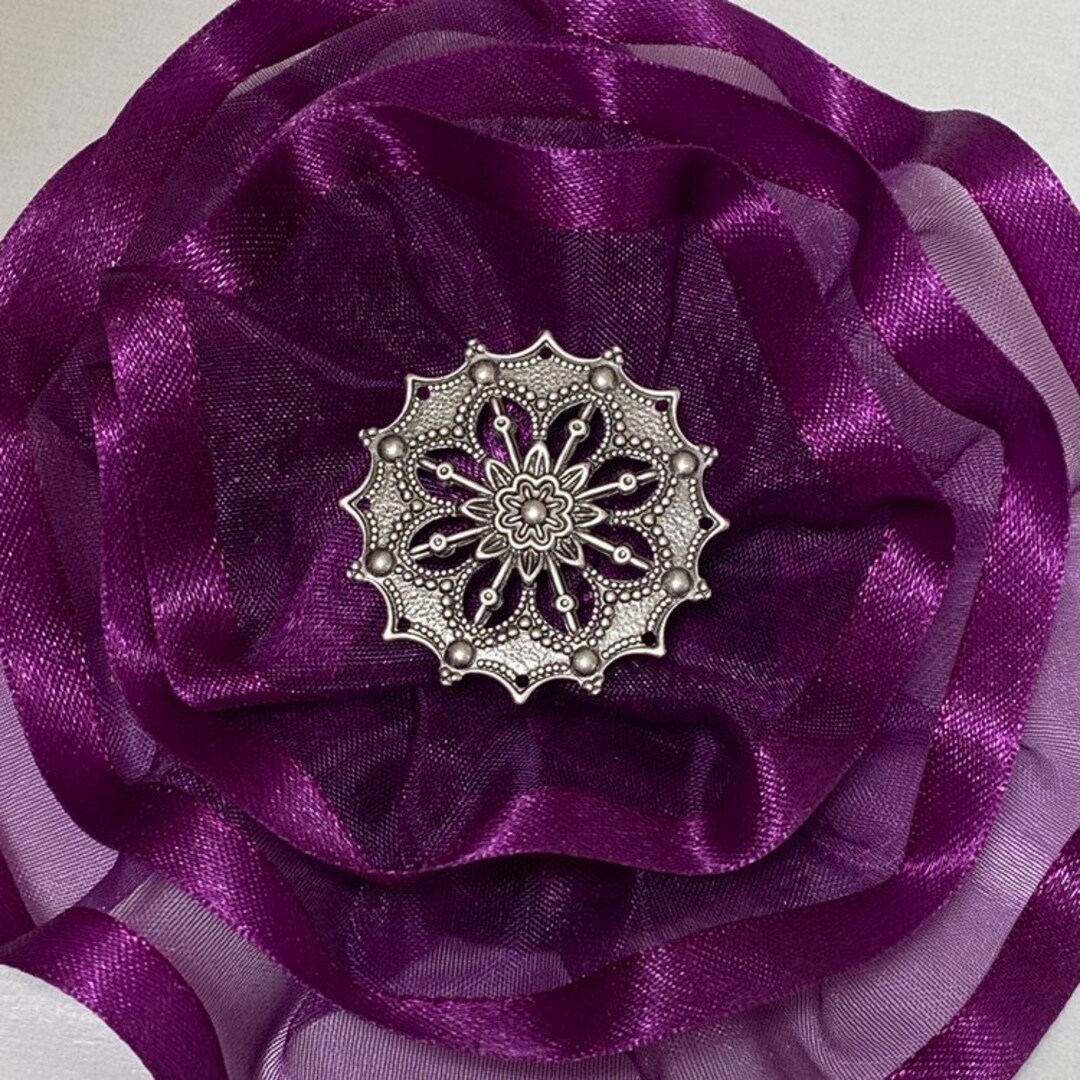 Women's Purple Kippah Purple Yarmulke Girl's Bat Mitzvah Kippot ...