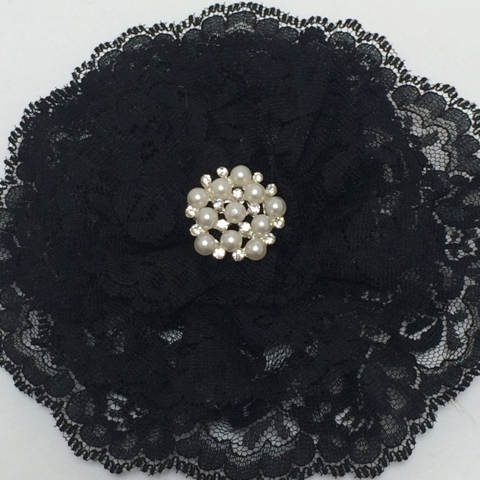 Black Lace Kippah for Women Lace Yarmulke Women's Kippot | Etsy