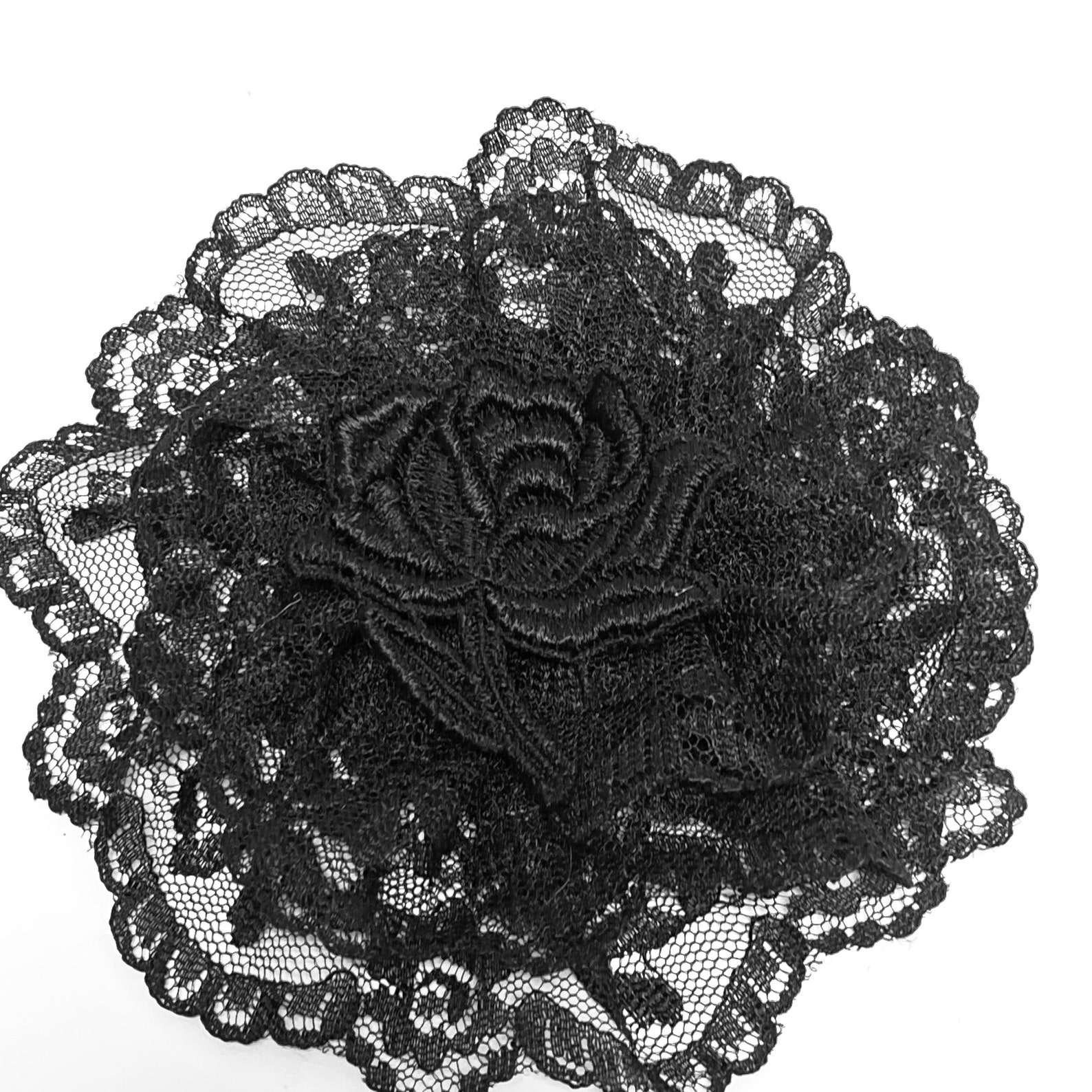 Black Lace Kippah for Women Lace Yarmulke Women's Kippot | Etsy