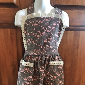 Patsy Child Cherry Blossom Full Apron One Size - Etsy