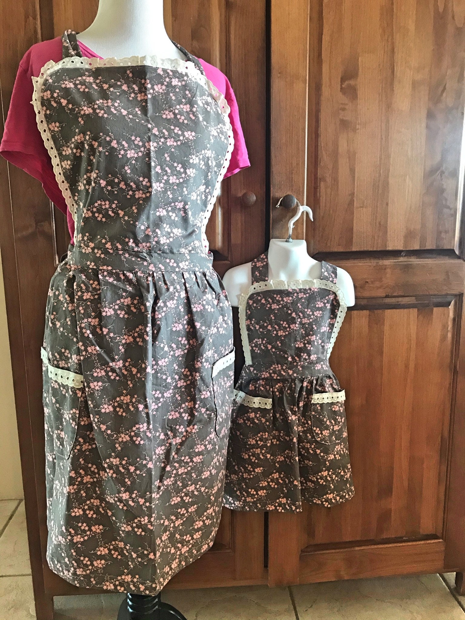Patsy Child Cherry Blossom Full Apron One Size - Etsy