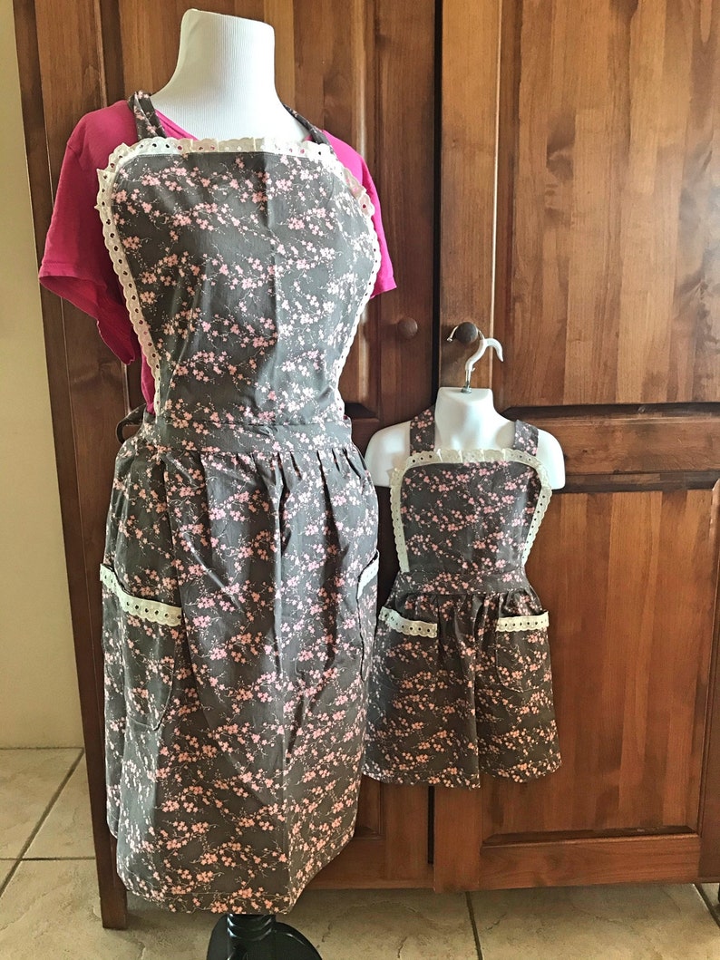 Patsy Child Cherry Blossom Full Apron One Size - Etsy