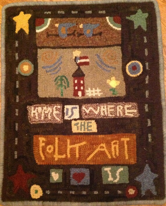 Vermont Folk Art Hooked Rugs | Bryont Blog