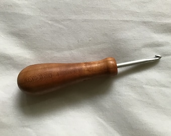 Hartman Hook, 8mm ERGO Handle, S208, Primitive Rug Hook, Wide Cut Rug ...