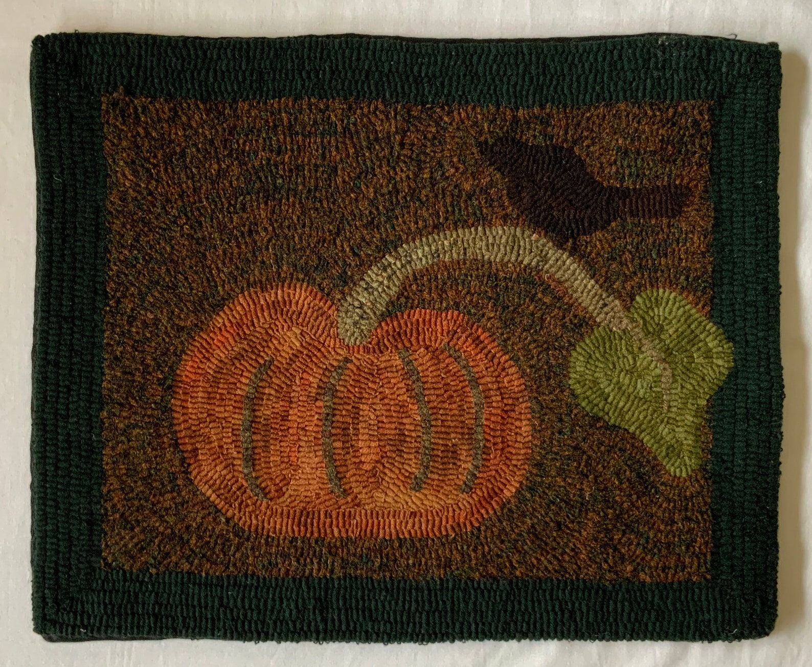 Pumpkin With Crow Rug Hooking Kit - Etsy