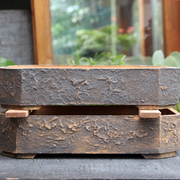 Large Rectangular Bonsai Pot - Etsy
