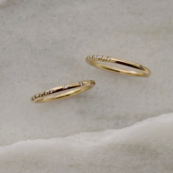 Simple Diamond Ring - Etsy