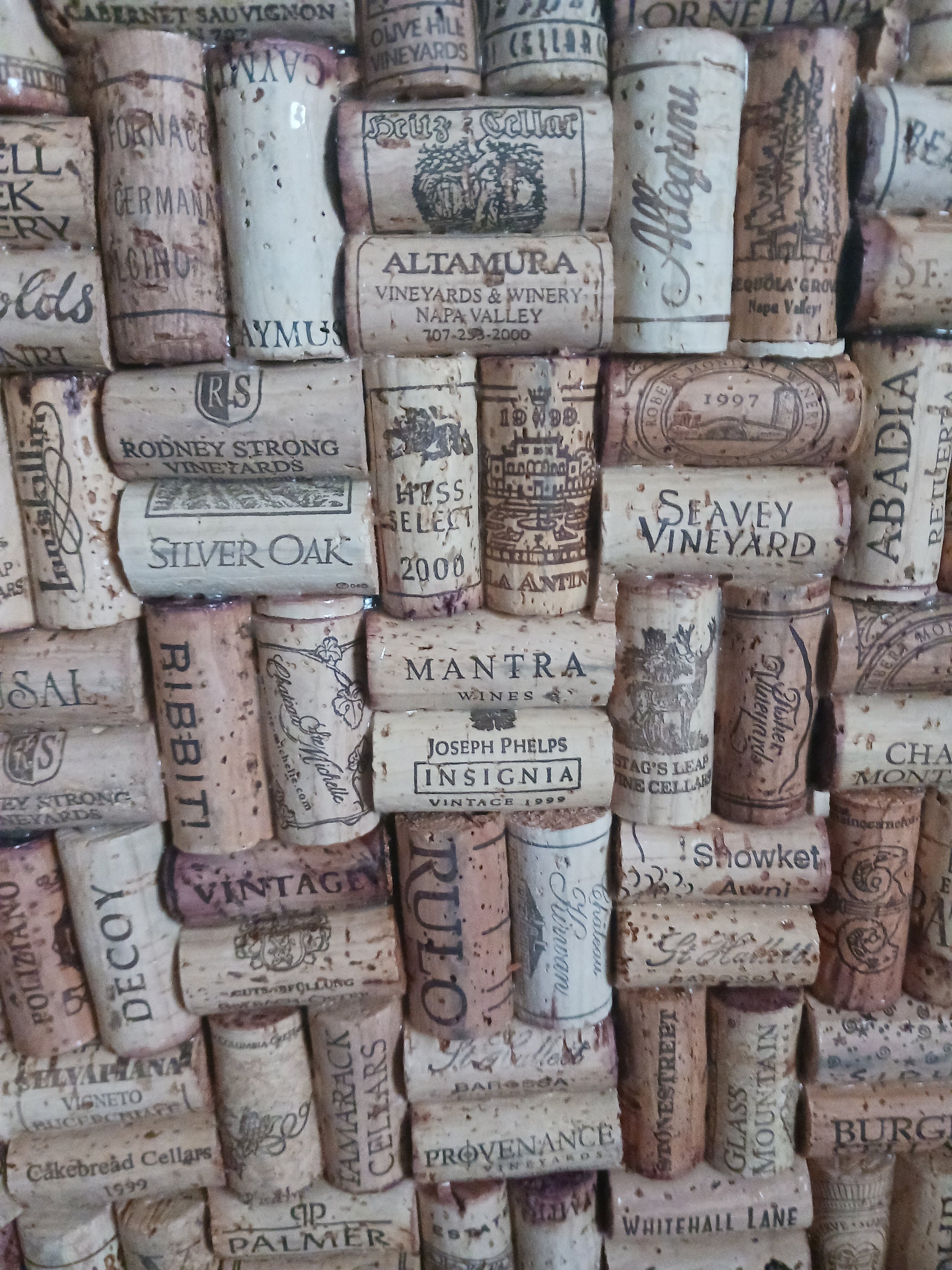 Wine Cork Art Wall Hanging - Etsy