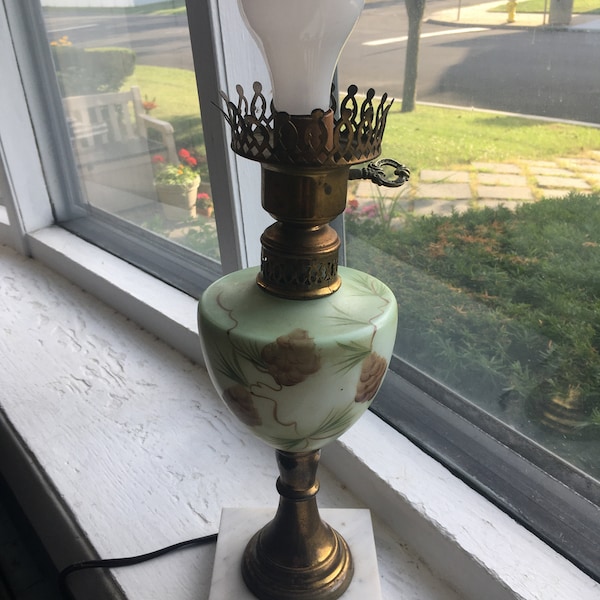Antique Hurricane Lamps - Etsy