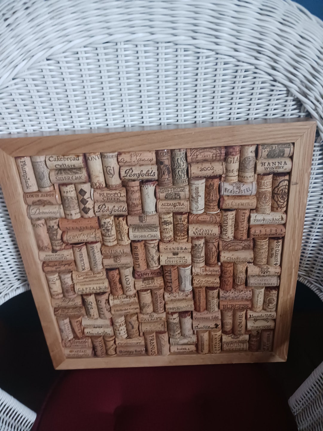 Wine Cork Art Wall Hanging - Etsy