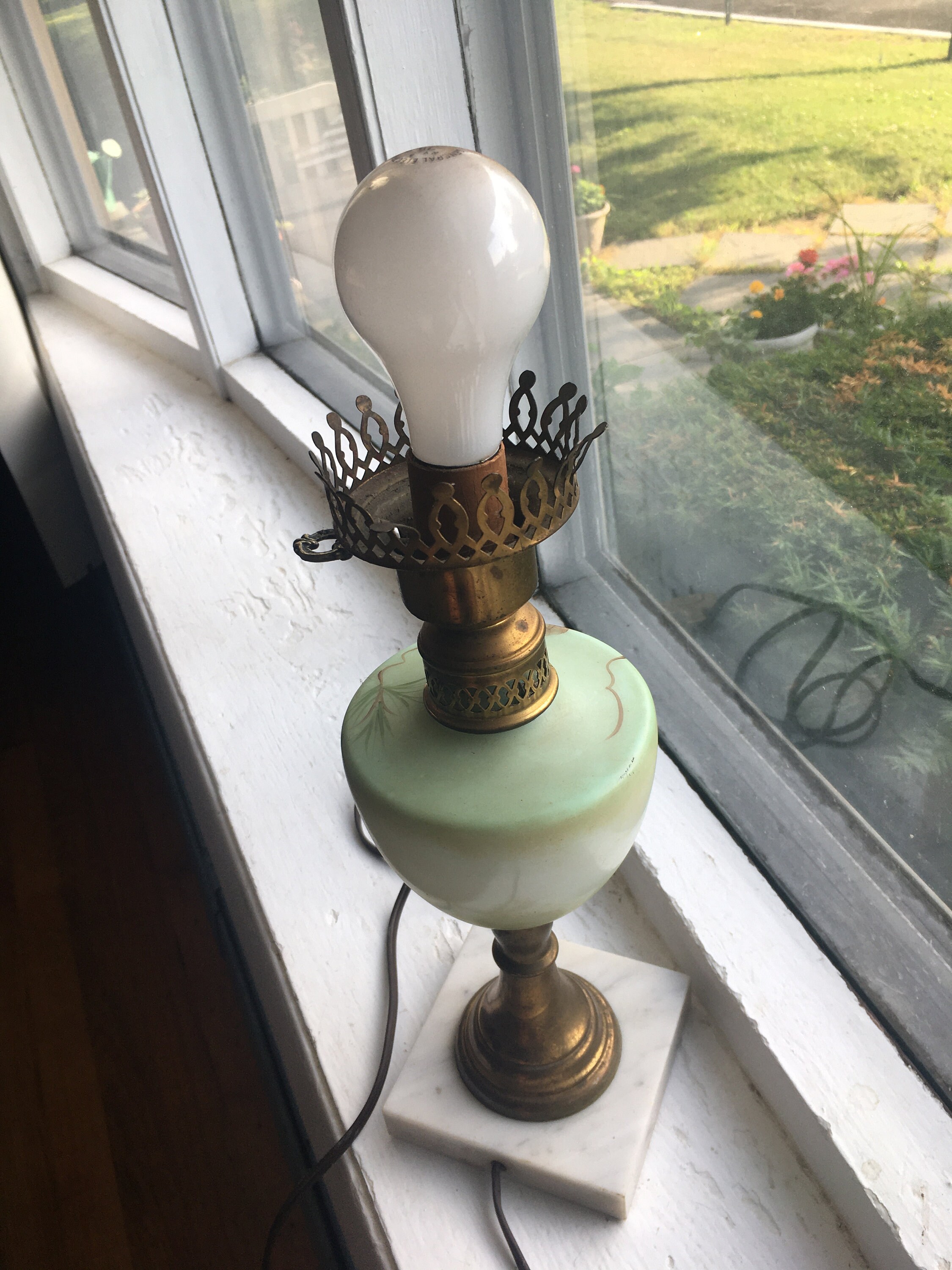Antique 1920s Hurricane Style Lamp - Etsy