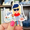 Cafe Sticker Sheet, Paris Sticker, Eiffel Tower Sticker, Paris Travel ...