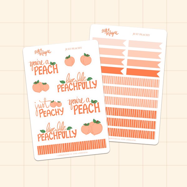 Peachy - Etsy