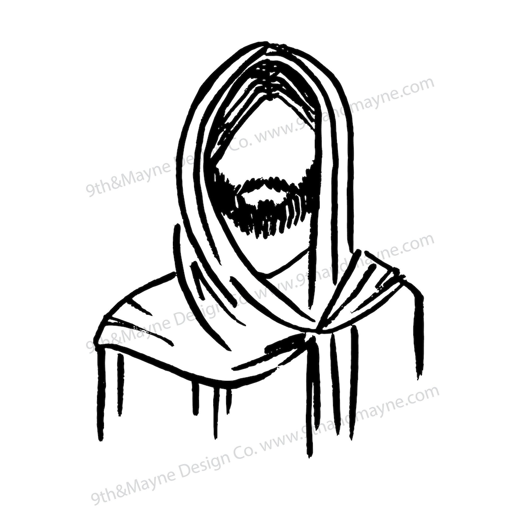 PRINTABLES Jesus Christ Line Art Christian Religious - Etsy UK