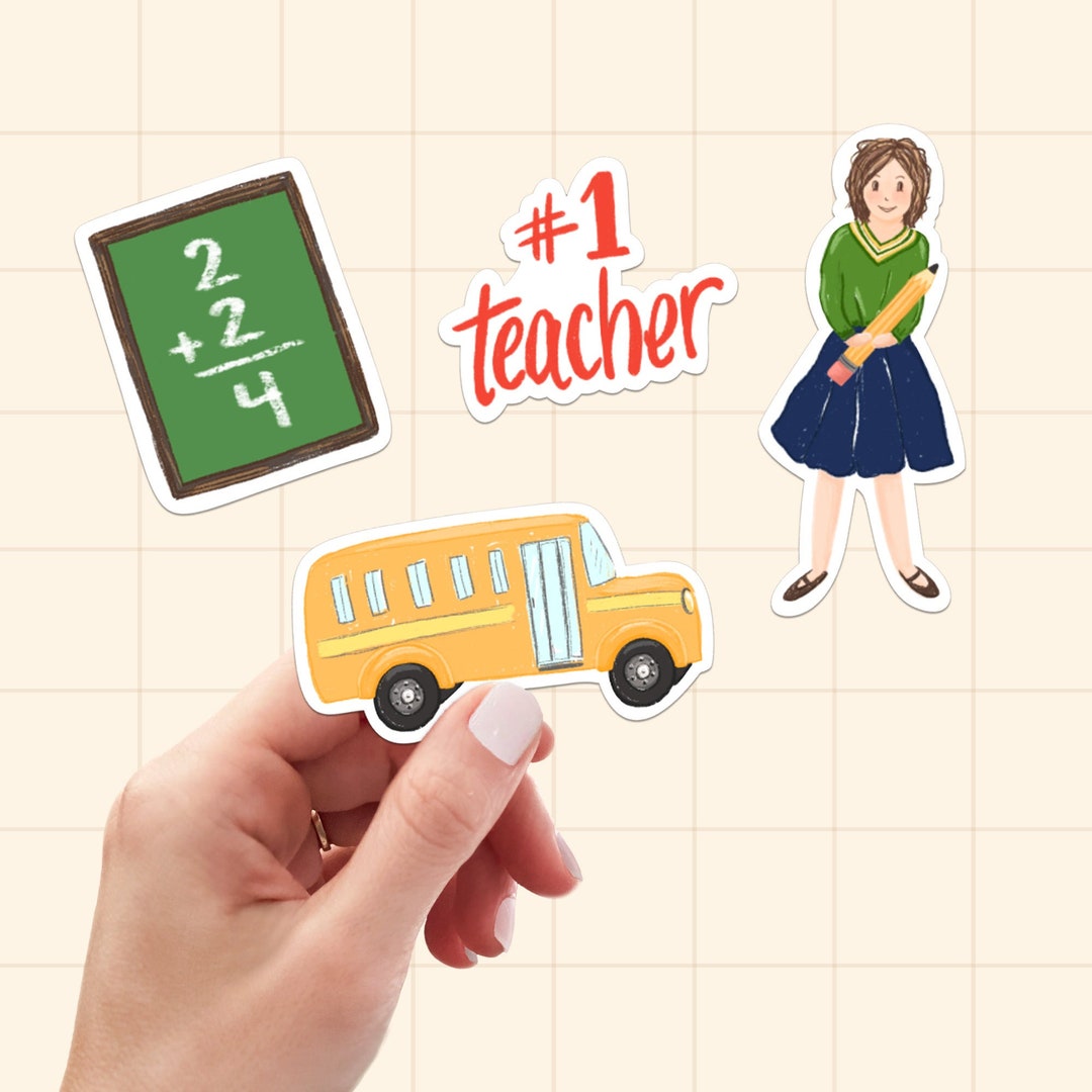 Teacher Appreciation Sticker Back to School Sticker Water - Etsy
