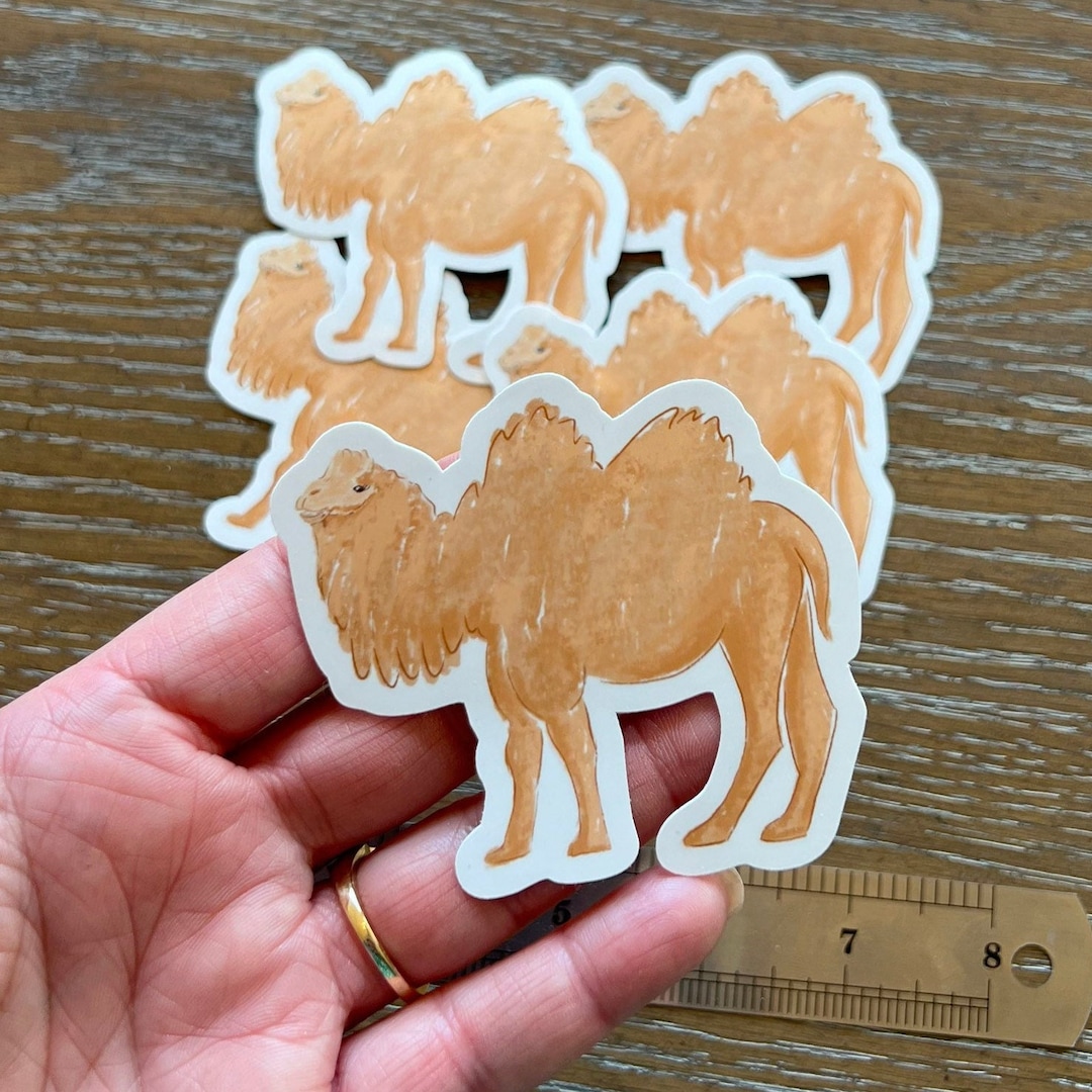 Hump Day Sticker, Camel Sticker, Safari Animal, Stickers for Kids ...